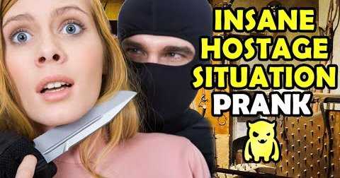 INSANE Hostage Situation Prank - Ownage Pranks