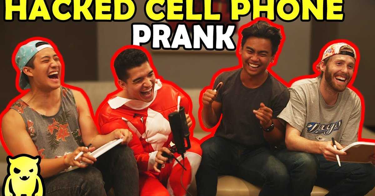 Hilarious Live Cell Phone Prank | Hack Prank Series
