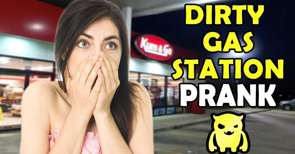DIRTY Gas Station Prank - Ownage Pranks