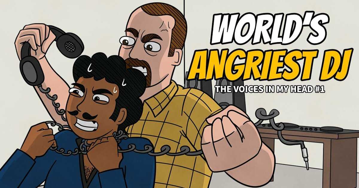 World’s Angriest DJ Prank - The Voices In My Head #1 - Ownage Pranks